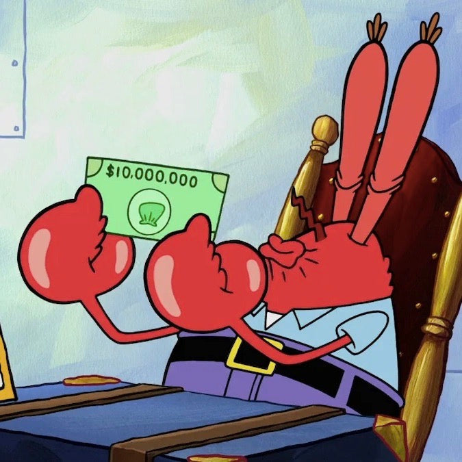 Mr. Krabs' Money-Making Mantras: Get Rich or Fry Trying – Spinnaker Watches