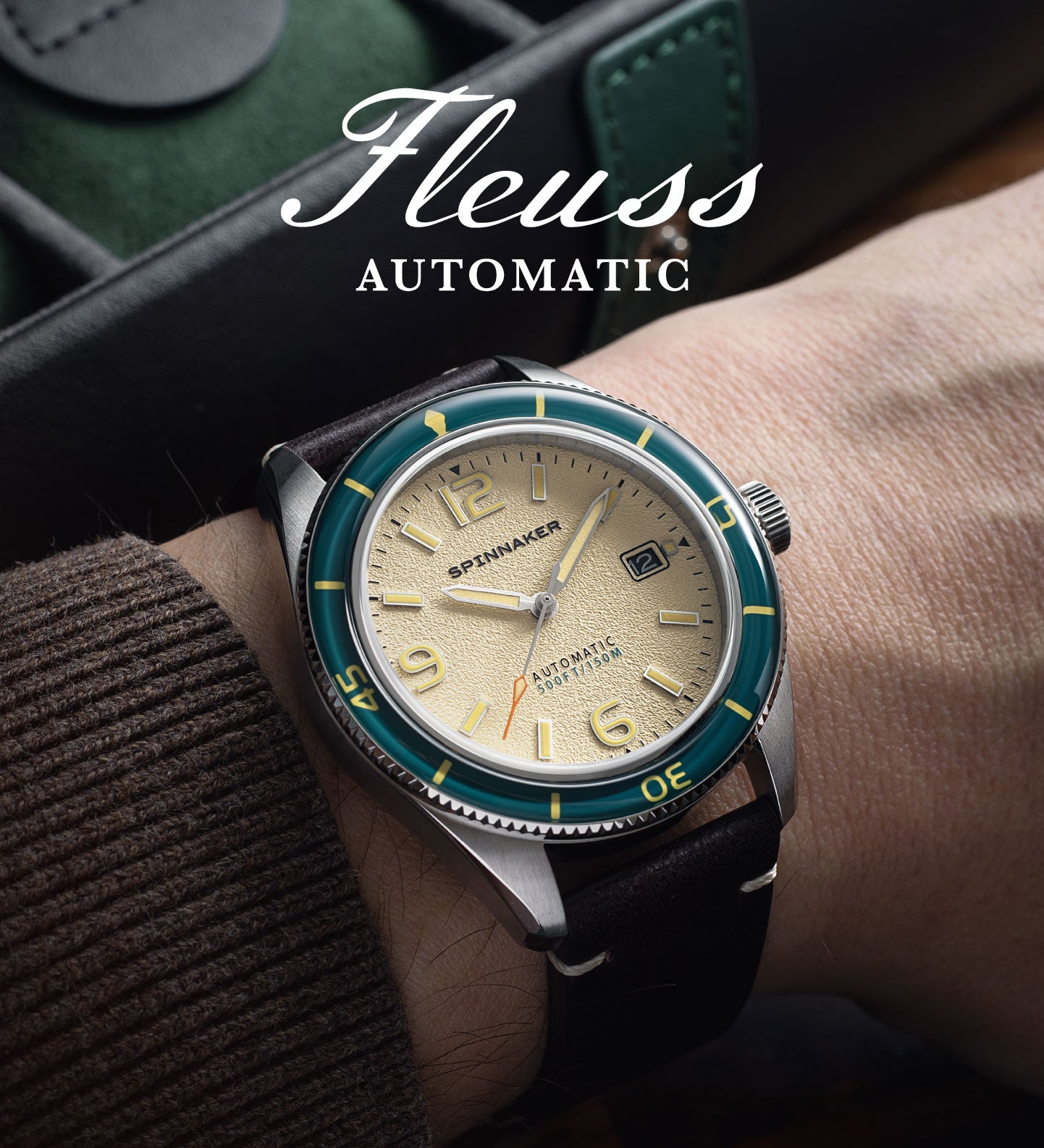 Fleuss Automatic New Colourways SP-5055 – Spinnaker Watches
