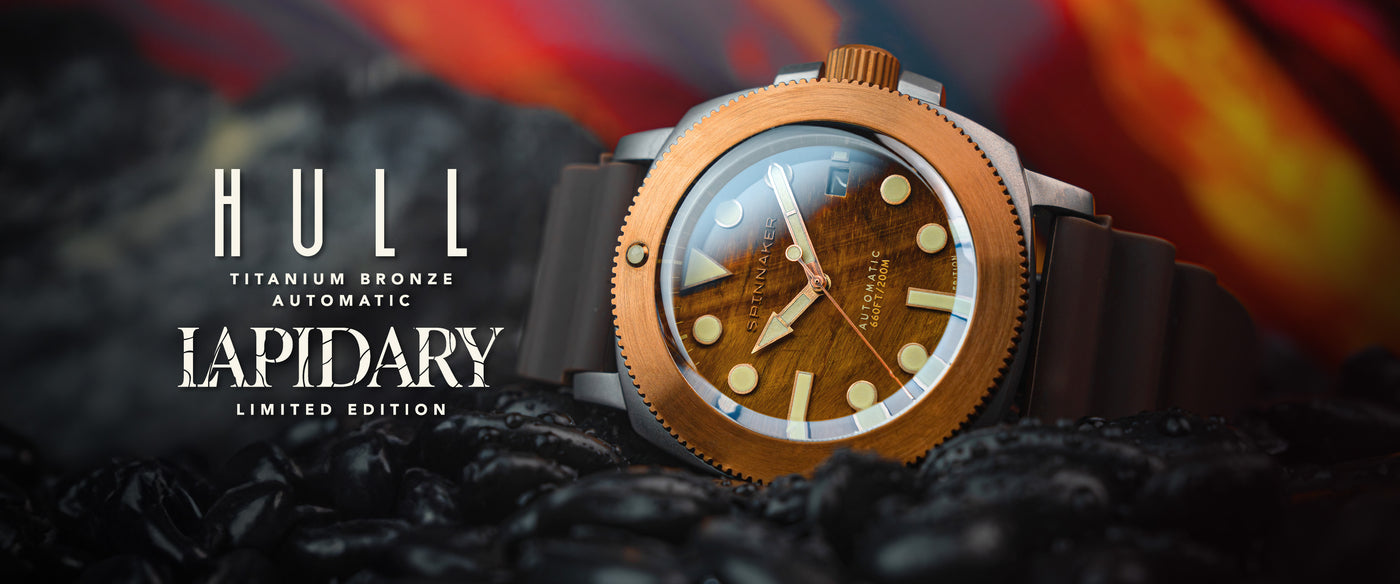 HULL TITANIUM BRONZE AUTOMATIC LAPIDARY LIMITED EDITION SP-5145 ...