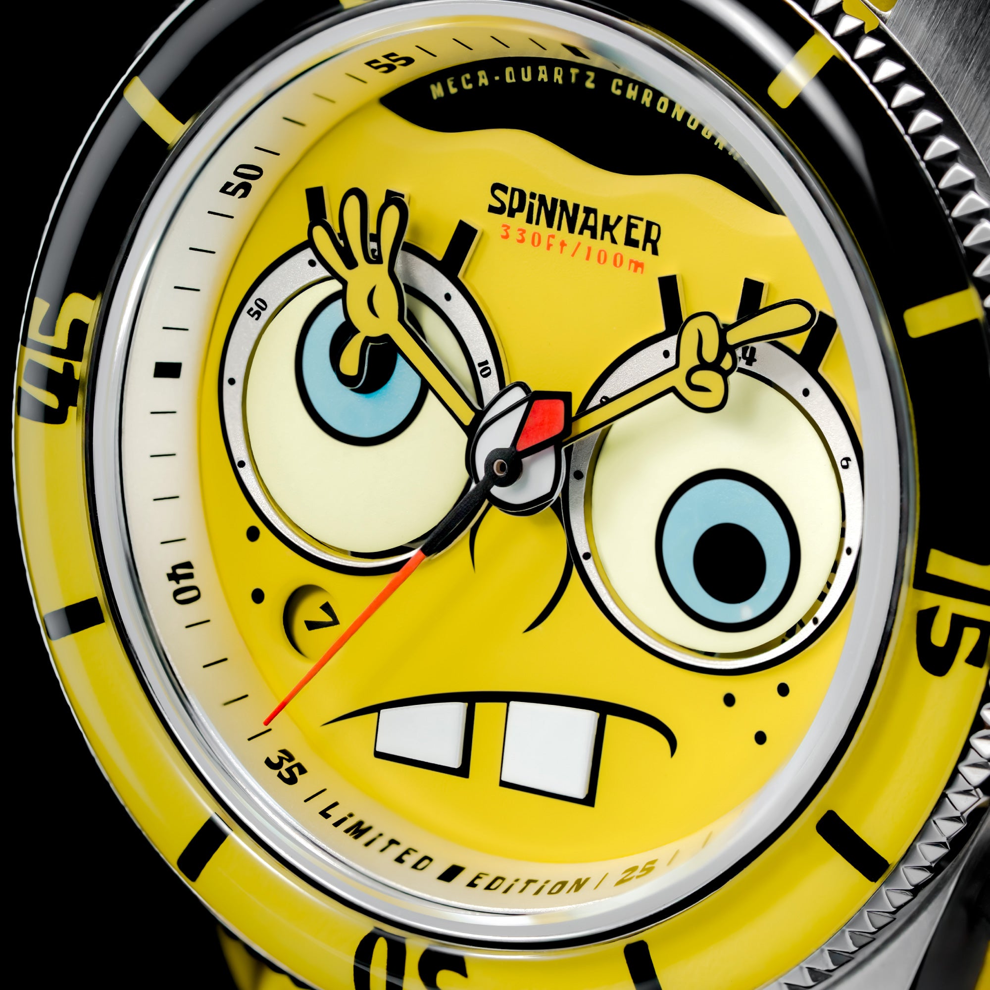 Fleuss Chronograph SpongeBob SquarePants Eyedial Limited Edition SP-51 ...
