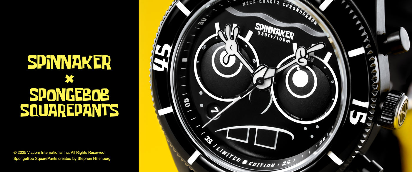Fleuss Chronograph SpongeBob SquarePants Eyedial Limited Edition SP-51 ...