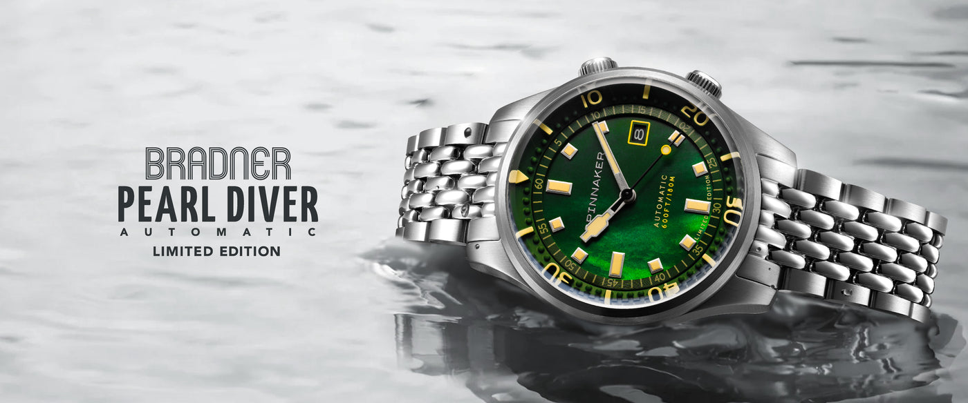 Bradner Pearl Diver Automatic Limited Edition SP-5158 – Spinnaker Watches