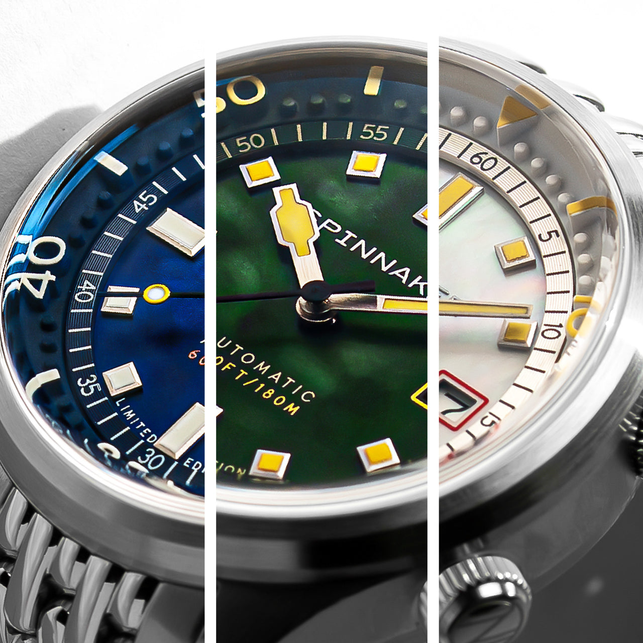 Bradner Pearl Diver Automatic Limited Edition SP-5158 – Spinnaker Watches