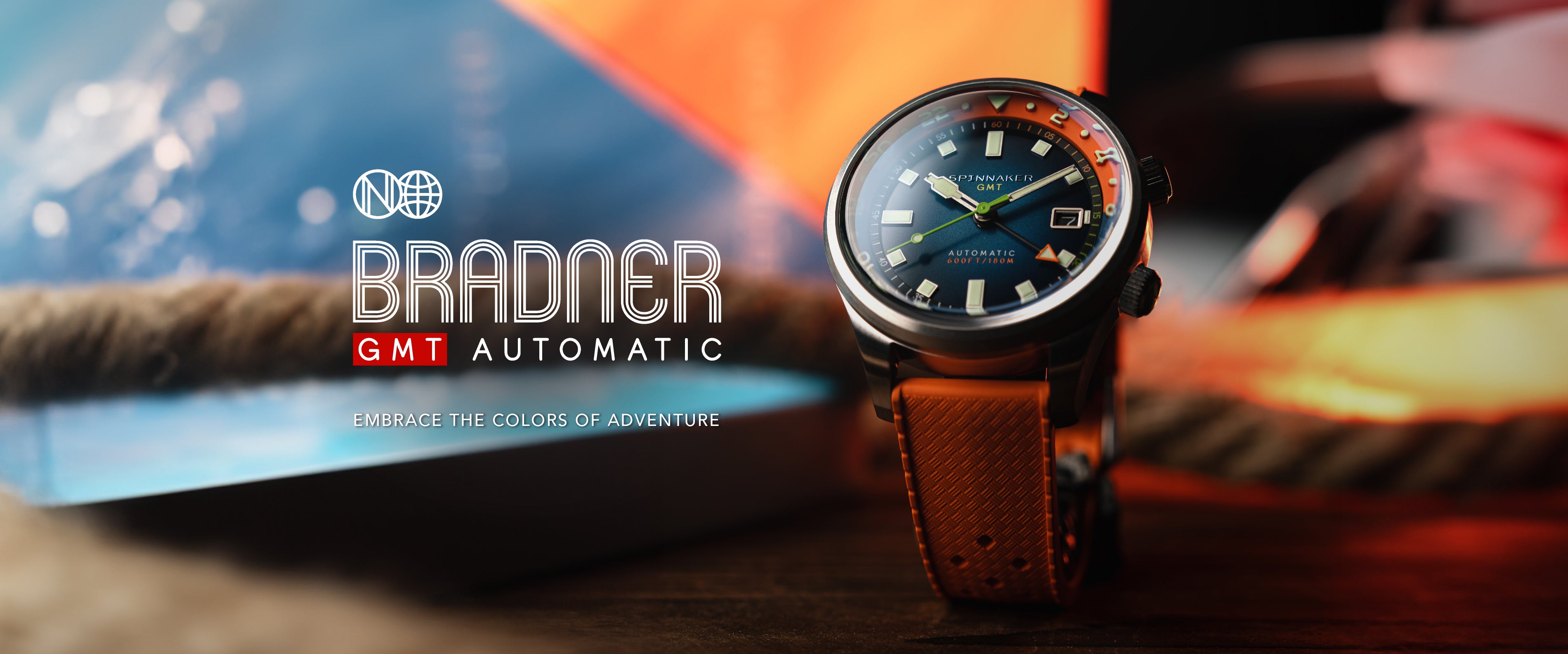 Bradner GMT Automatic SP-5121 New Colourways – Spinnaker Watches