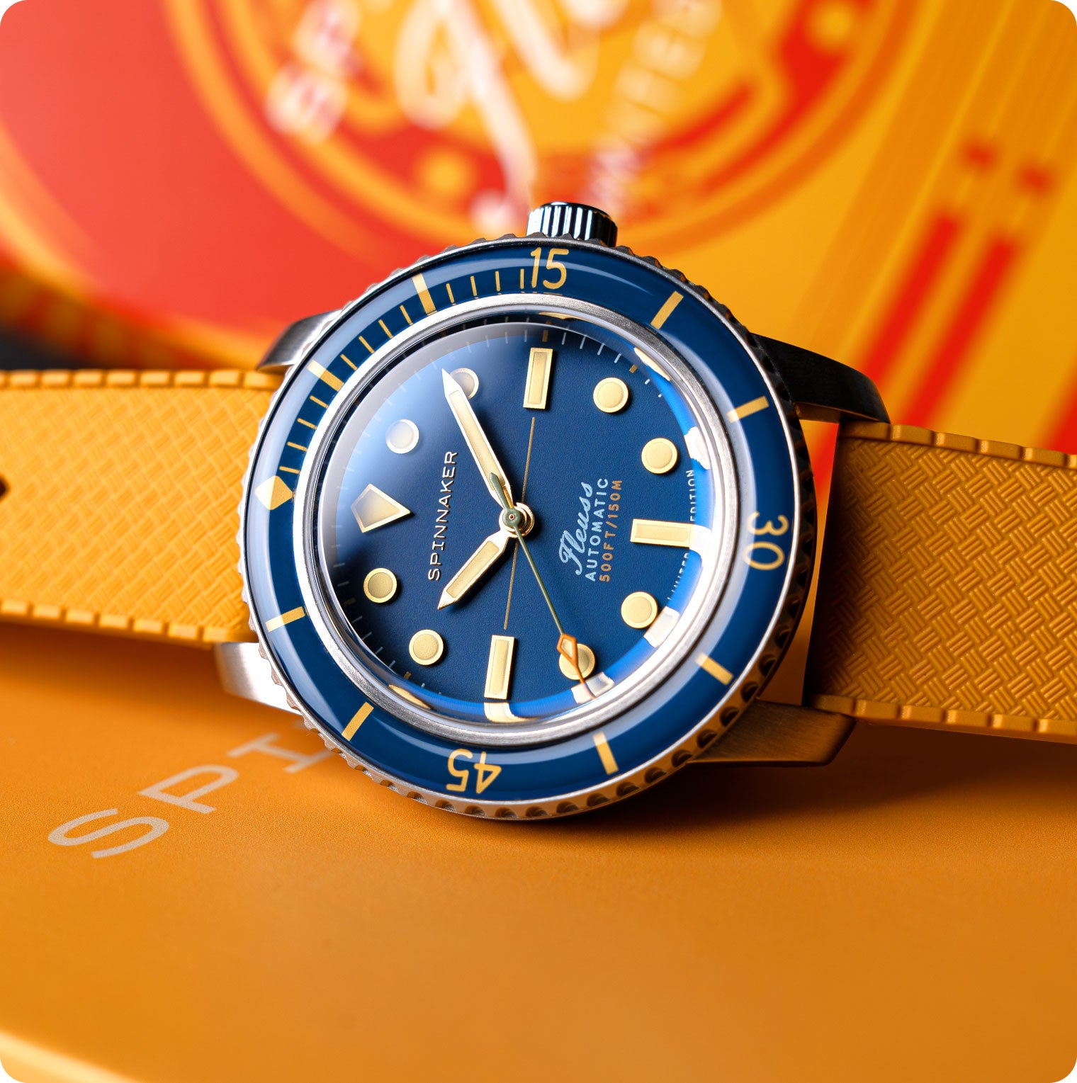 FLEUSS 40 AUTOMATIC 145TH LIMITED EDITION SP-5133 – Spinnaker Watches