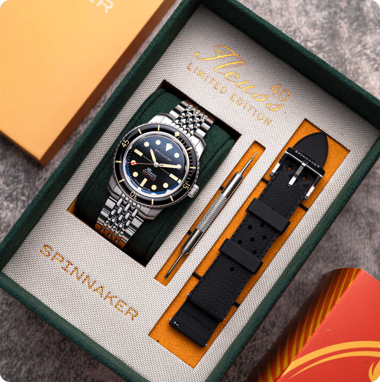 FLEUSS 40 AUTOMATIC 145TH LIMITED EDITION SP-5133 – Spinnaker Watches